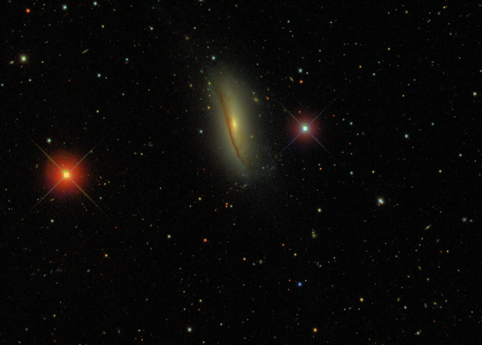 NGC Galaxies in the SDSS Data Release 2 (DR2)