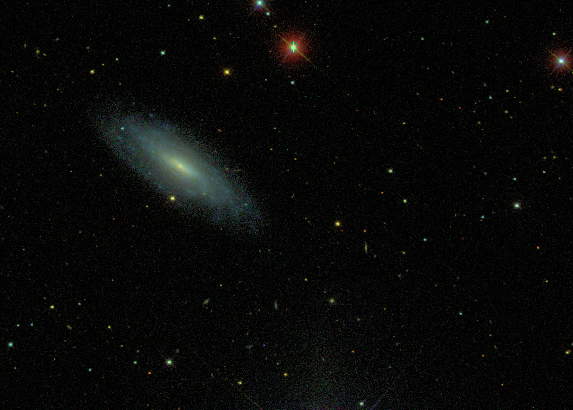 NGC Galaxies in the SDSS Data Release 2 (DR2)